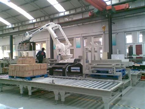 Fully Automatic Robot Palletizing System Loading And Unloading