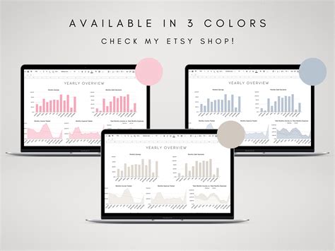 Excel Template Finance Spreadsheet Bundle Digital Budget Etsy