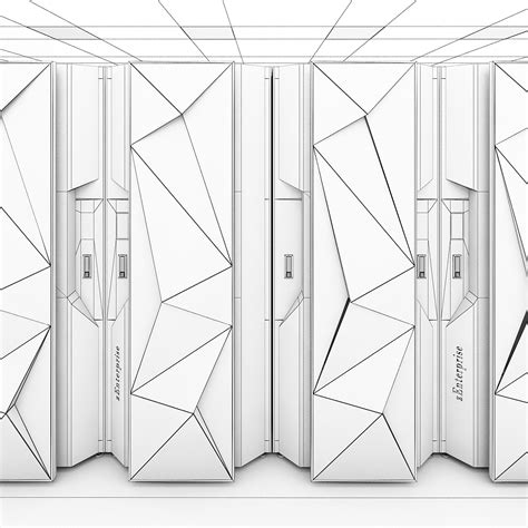 Data Server Center Ibm Zenterprise Ec12 3d Model 199 Max Free3d