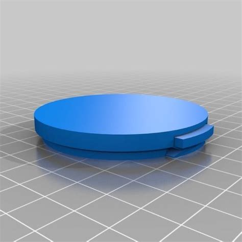 Free 3d File 58mm Lens Cap・3d Printing Model To Download・cults