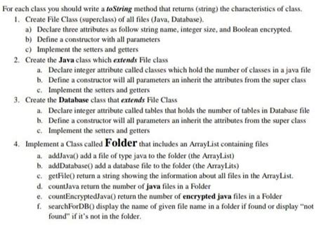 Solved Given The Following UML Diagram Part Implement Chegg