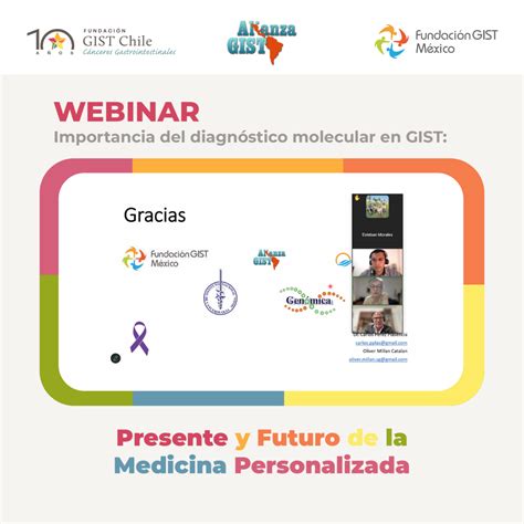 Webinar Importancia Del Diagnóstico Molecular En Gist Presente Y Futuro De La Medicina