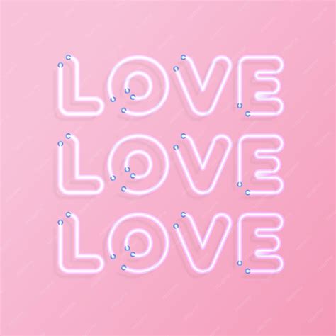 Carte De Voeux Avec Signe Amour Sur Fond Rose Pour La Promotion