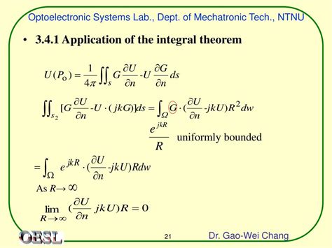Ppt Chap 3 Foundations Of Scalar Diffraction Theory Powerpoint Presentation Id601271
