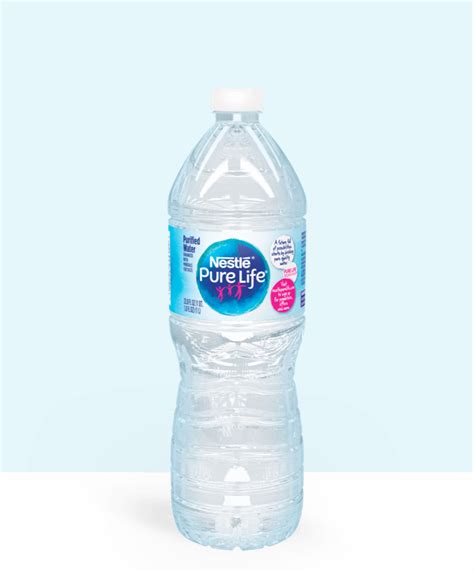 Nestle Water Bottle Volume