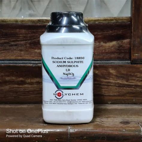 Sodium Sulphate Anhydrous Gm Bottle At Kg In Hyderabad Id