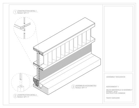 Materials And Assembly On Behance