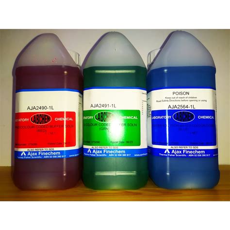 1liter Ph Buffer Calibration Solutions Ready To Use Laboratory Reagent