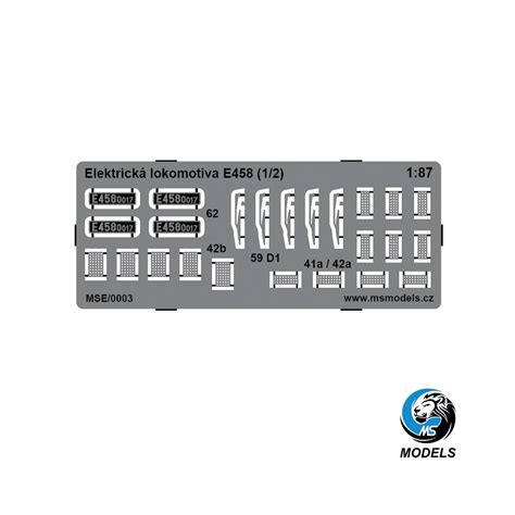 Photo Etched Msm0003 Čd 110 187