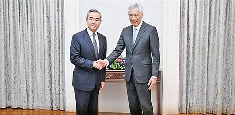 ကမ္ဘာကြီး မတည်ငြိမ်အောင် အကြီးမားဆုံး ဖန်တီးနေသူမှာ အမေရိကန်ဖြစ်ဟု တရုတ်ကစင်ကာပူကို သတိပေး