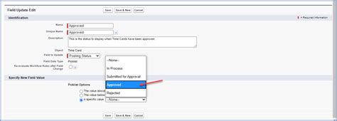 Create A Salesforce Approval Process Accounting Seed Knowledge Base