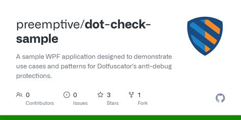 Github Preemptive Dot Check Sample A Sample Wpf Application Designed
