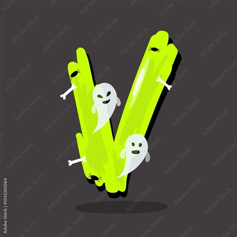 Cartoon Halloween Font Evil Type Funny Scary Typeface Spooky Monster