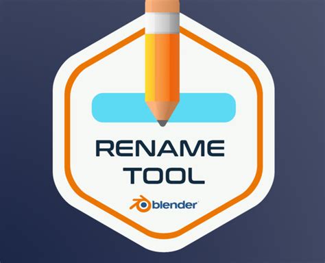 Blender Rename Tool Flippednormals