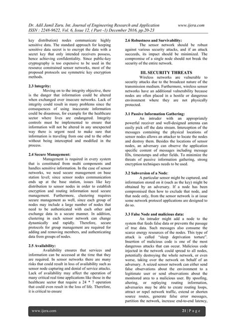 Protocols For Wireless Sensor Networks And Its Security Pdf