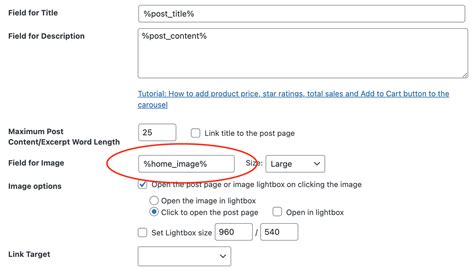 display acf advanced custom fields image in wonder carousel