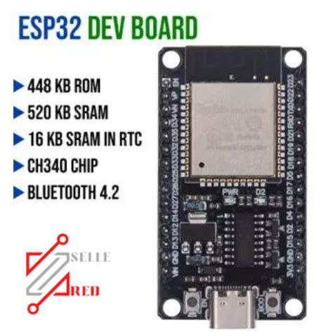 Jual Esp32 Esp 32 Doit Devkit V1 30 Pin Wifibluetooth Ble Dual Core Board Usb Type C Kota