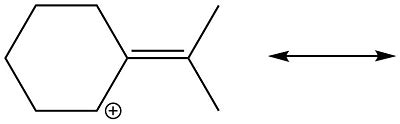 Draw A Second Resonance Structure For The Following Carbocation Is The
