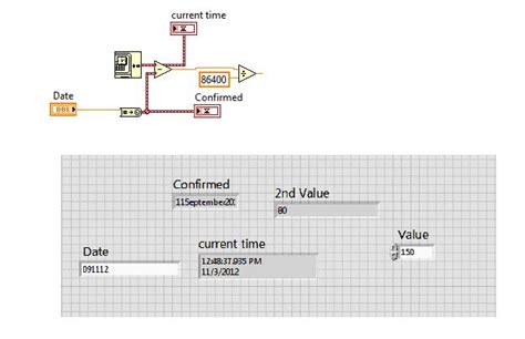 Numeric Control Used As Date Input Wont Behave Ni Community