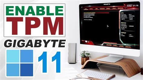 How To Enable TPM Device For Gigabyte Motherboard