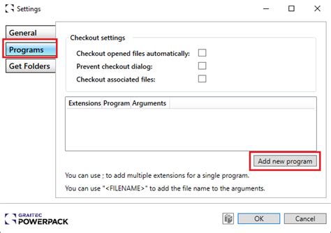 Open File Settings