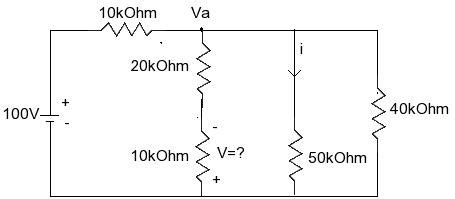 Solved Using Node Voltage Analysis Determine Unknowns Chegg