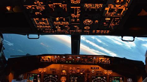 Boeing 737 Cockpit Wallpapers Wallpaper Cave