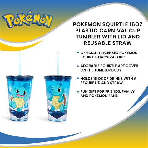 Pokemon Squirtle 16oz Carnival Cup Eventeny