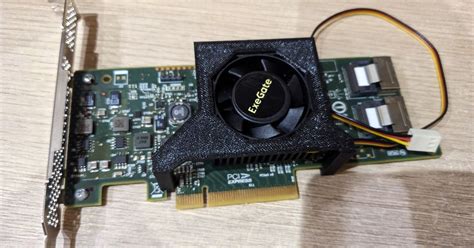 Fan Bracket For Lsi 9207 8i 9217 8i For Cheap Fans Fdm Friendly By Tannis Root Download