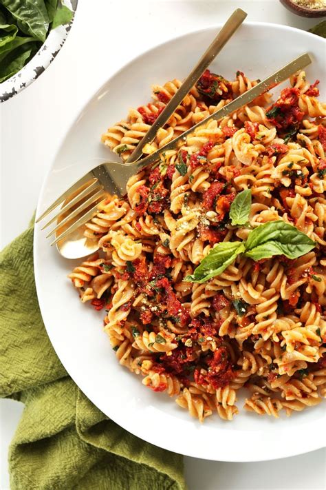 Sun Dried Tomato Pasta Minimalist Baker Recipes