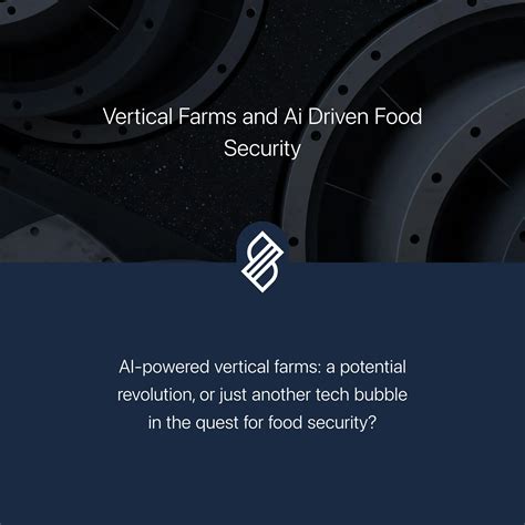 Vertical Farms And Ai Driven Food Security → Scenario