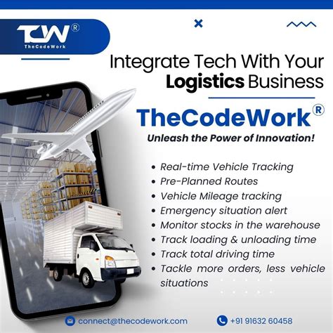 Thecodework On Linkedin Integrate Tech With Your Logistics Business Unleash The Power Of…