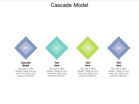 cascade model ppt powerpoint presentation model skills cpb powerpoint