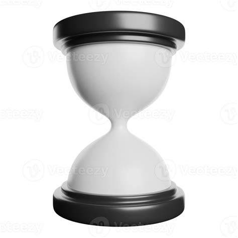 Hourglass Timer Clock Support 56360341 Png