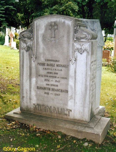 Pierre Basile Mignault 1854 1945 Mémorial Find A Grave