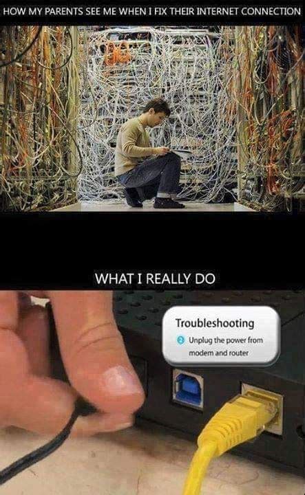 have you tried unplugging it r funny