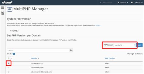 How To Change PHP Versions Using MultiPHP Manager In CPanel Razorhost
