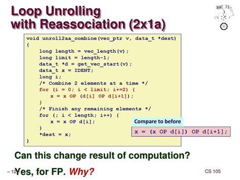 machine dependent optimization ppt download