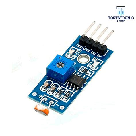 modulo sensor de luz ldr tostatronic
