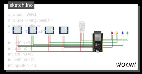 smart house wokwi esp32 stm32 arduino simulator