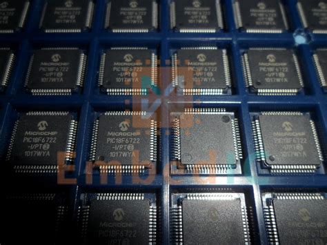 pic18f6722 i pt microchip 8bit mcu embedic