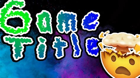 Exploding Title Screen Effect 🤯 Gamemaker Tutorial Youtube