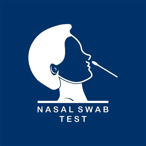 Nasal Swab Test Logo 10960083 Vector Art At Vecteezy