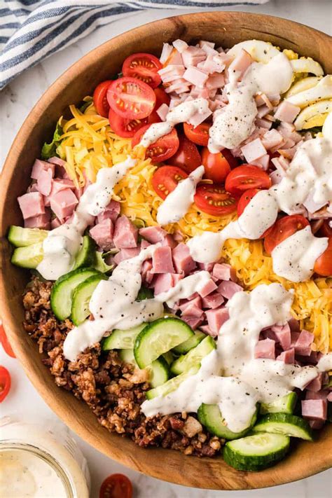 Chef Salad • The Diary Of A Real Housewife