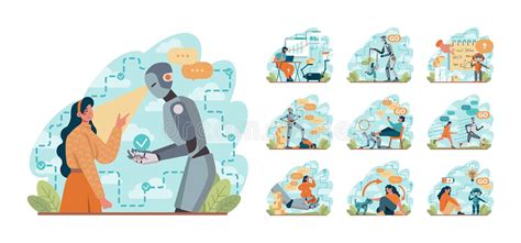 Synergy Between Artificial Intelligence And Current Technology With The Letter Ai Inside A