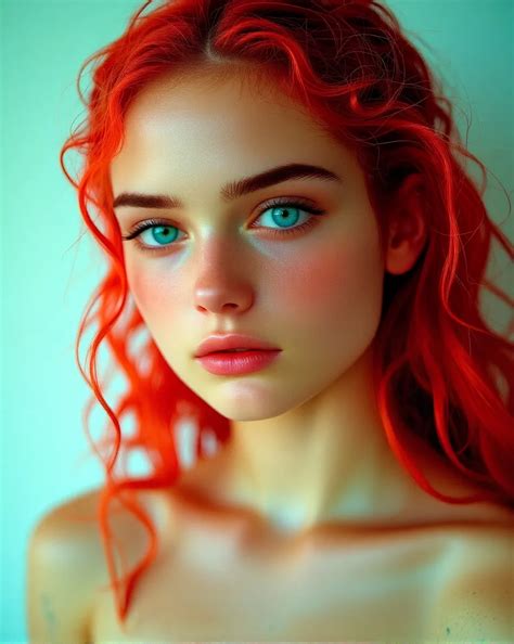 100 Redhead Ai Generated Images Starryai