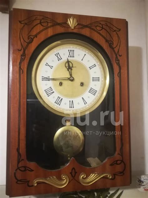 Настенные часы Янтарь механические с боем СССР — купить в Красноярске