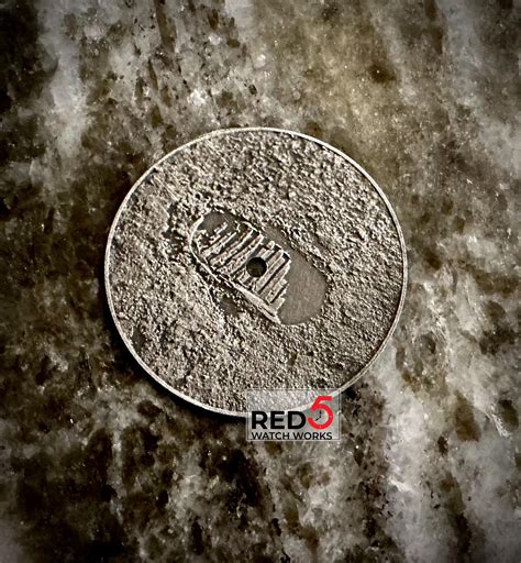 One Small Step Dial I Made 3d Texture On Aluminum Acid Etched R Seikomods