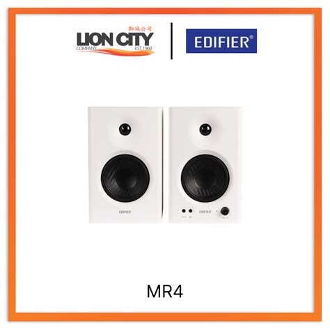 Edifier Mr4 White Powered Studio Monitor Speakers 42w Lion City Company