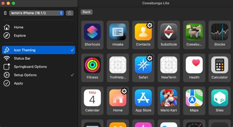 A Jailed Customization Toolbox For Ios 15 On All Devices